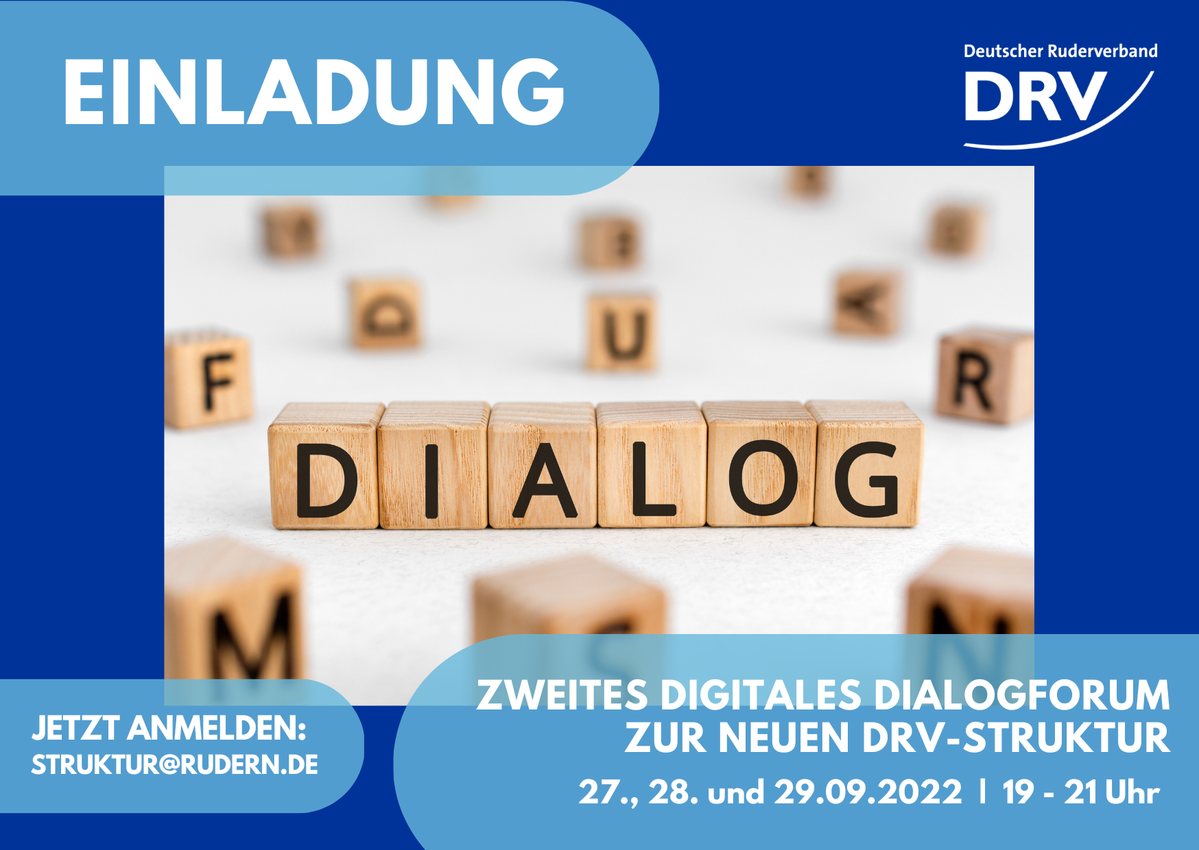 Einladung zum zweiten digitalen Dialogforum zur neuen DRV-Struktur ...