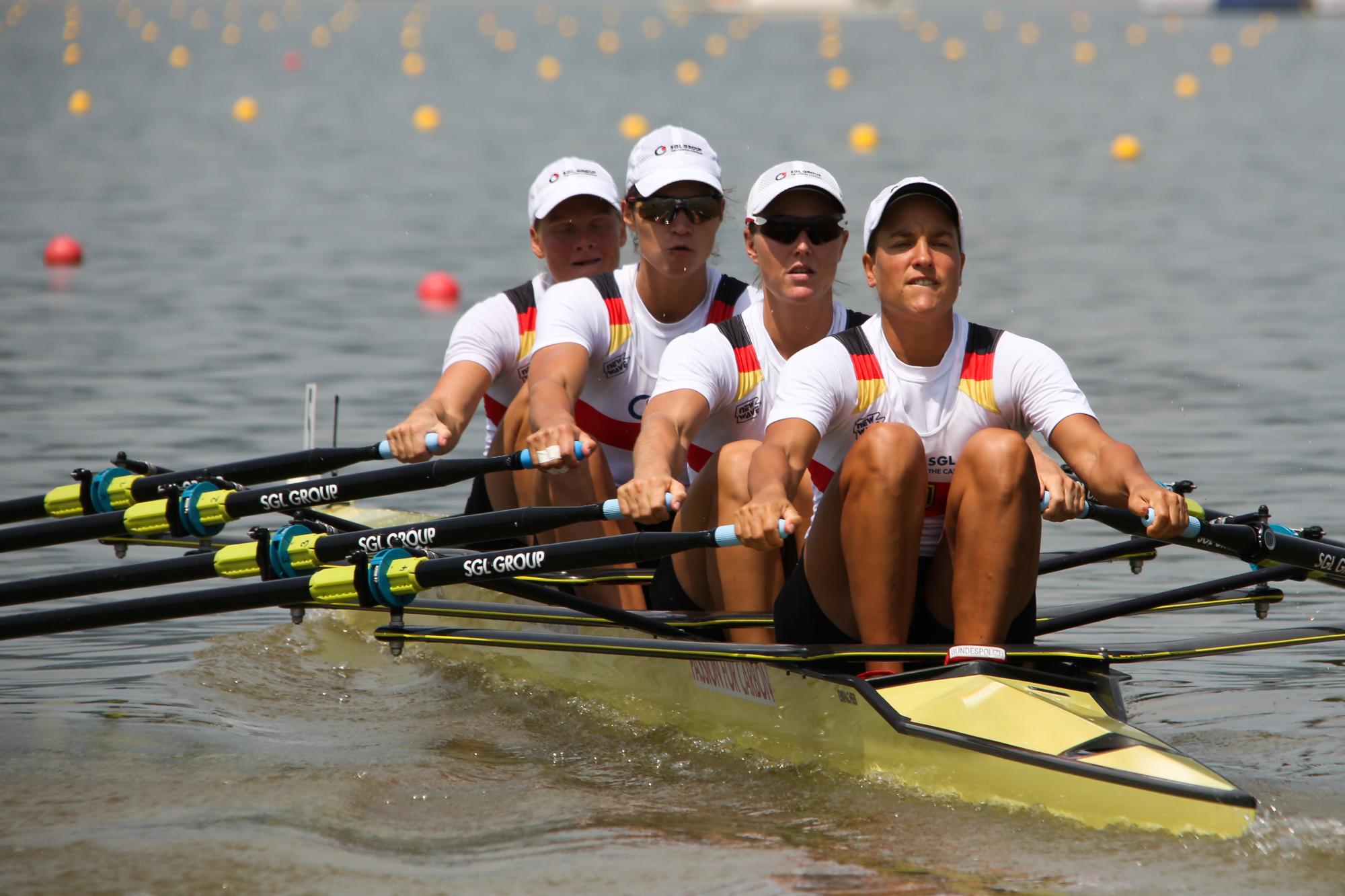 Germany's year in the women's quad / rudern.de