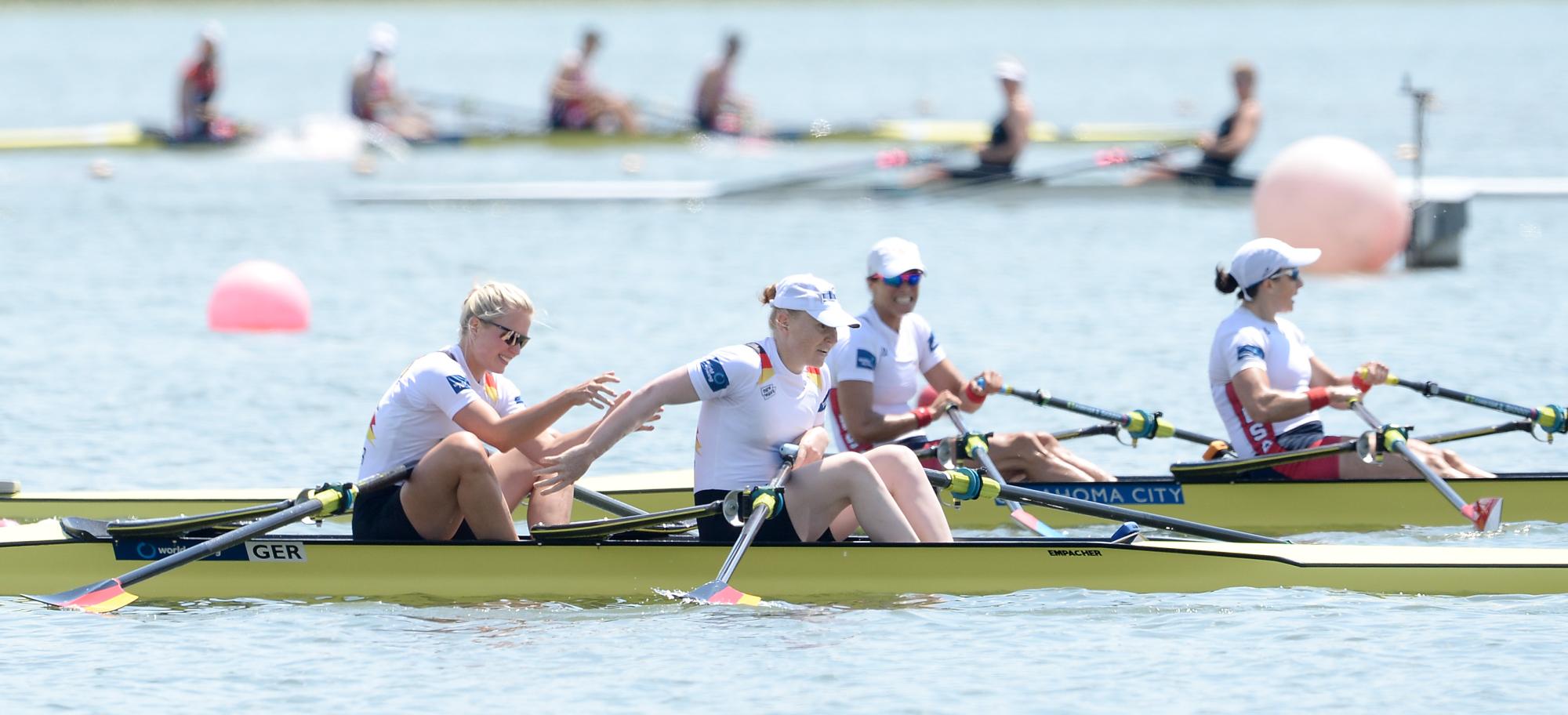 Weltcup Varese: Elf Boote in den Finalrennen / rudern.de