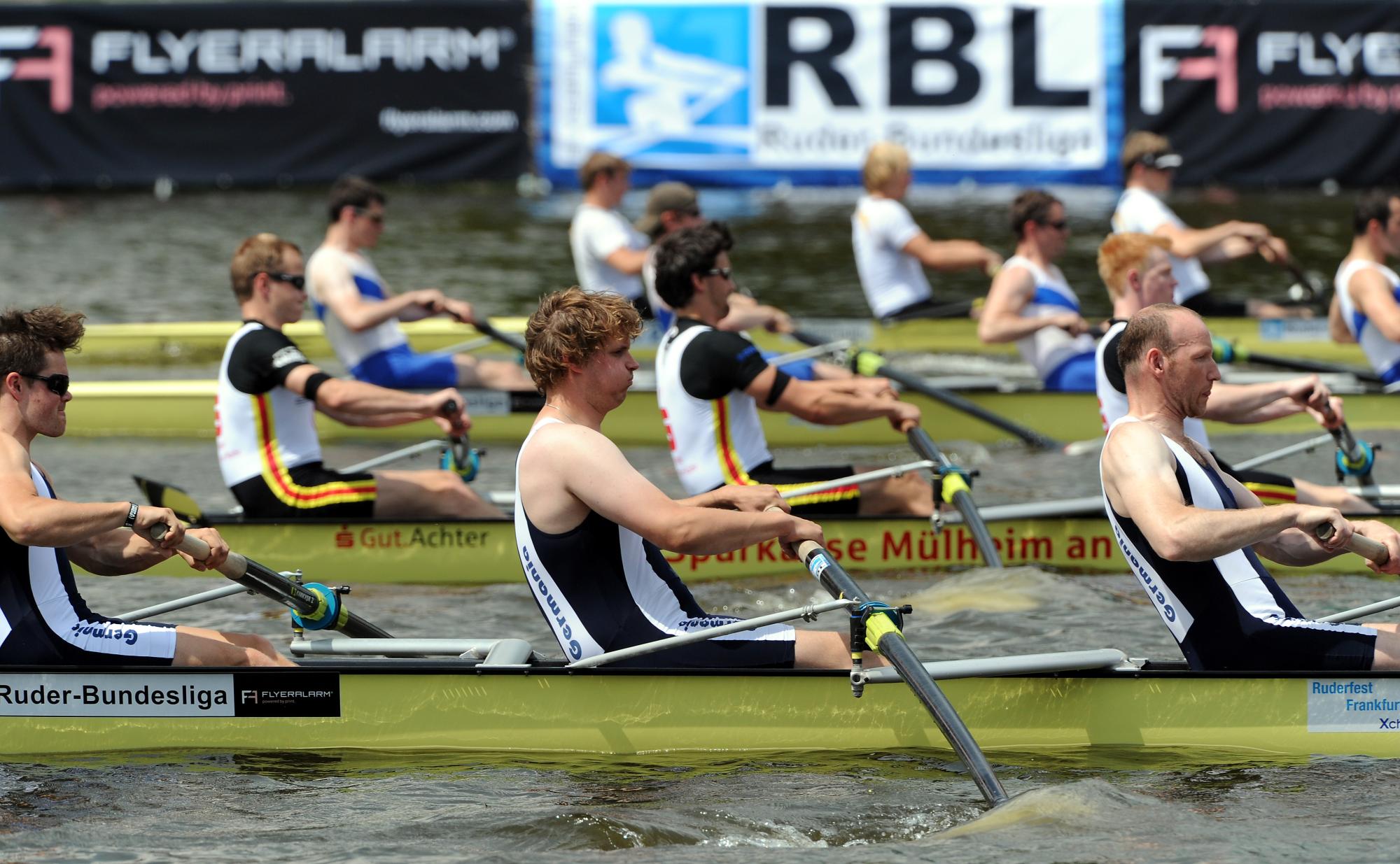 Germania-Achter vor zweiten Auftritt bei Ruder-Bundesliga 2011 / rudern.de