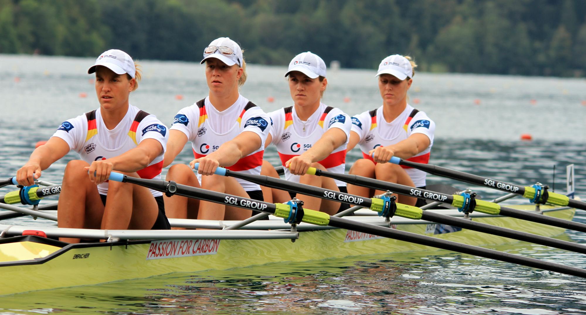 Beide Skull-Disziplinen trainieren in Frankreich / rudern.de