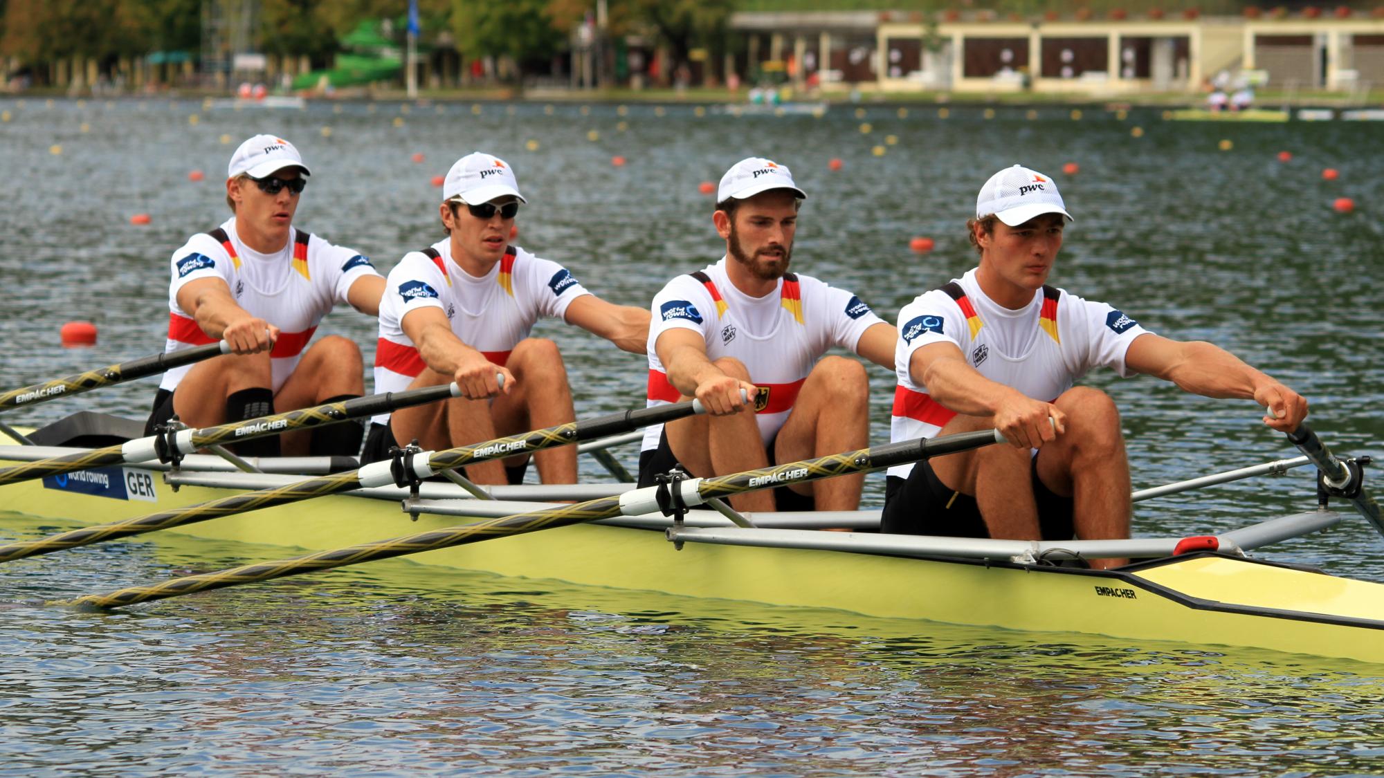 Beide Skull-Disziplinen trainieren in Frankreich / rudern.de
