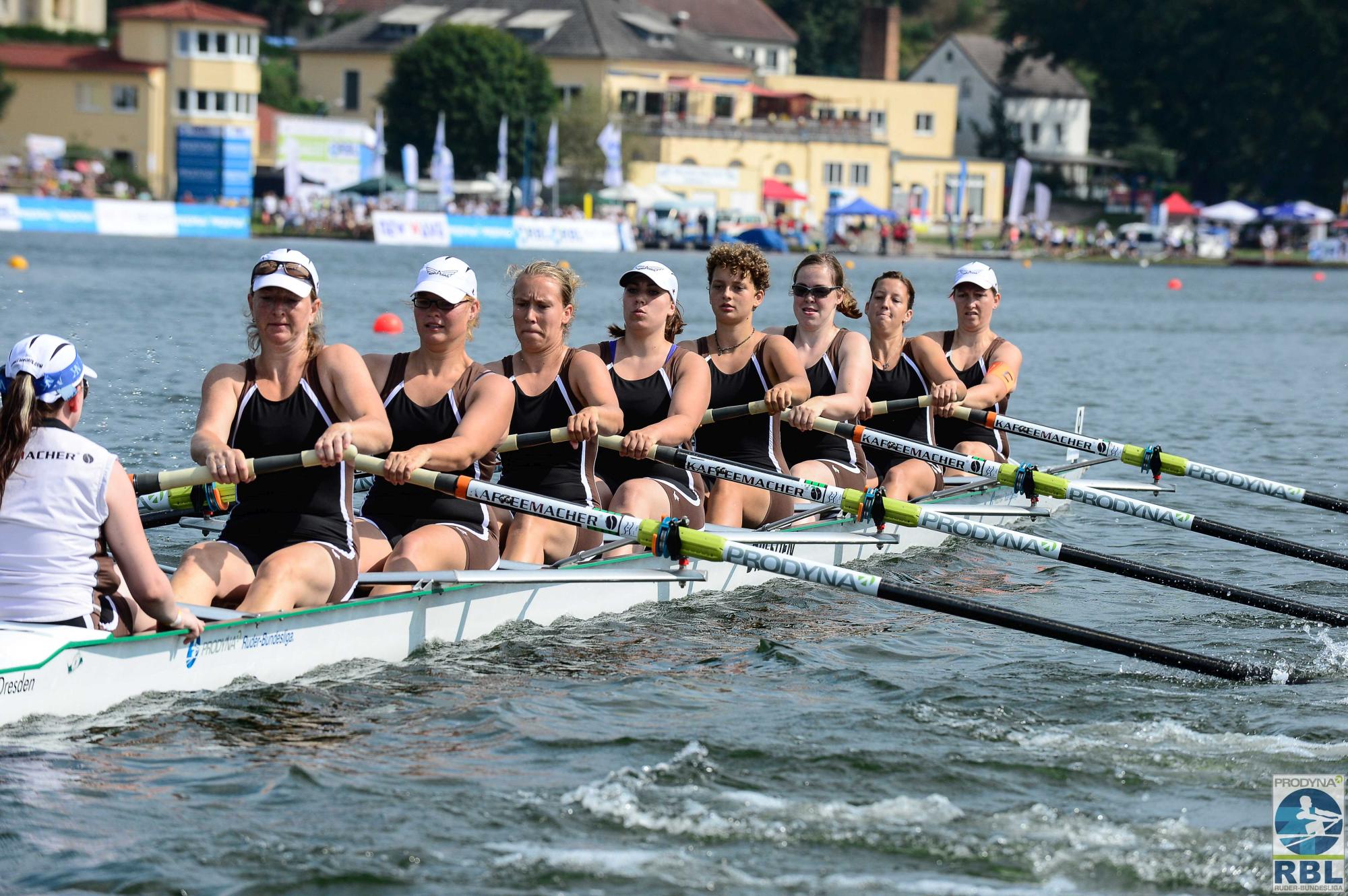 Bundesliga: Dresdens Rudrerinnen in Rüdersdorf nur Zehnte / rudern.de