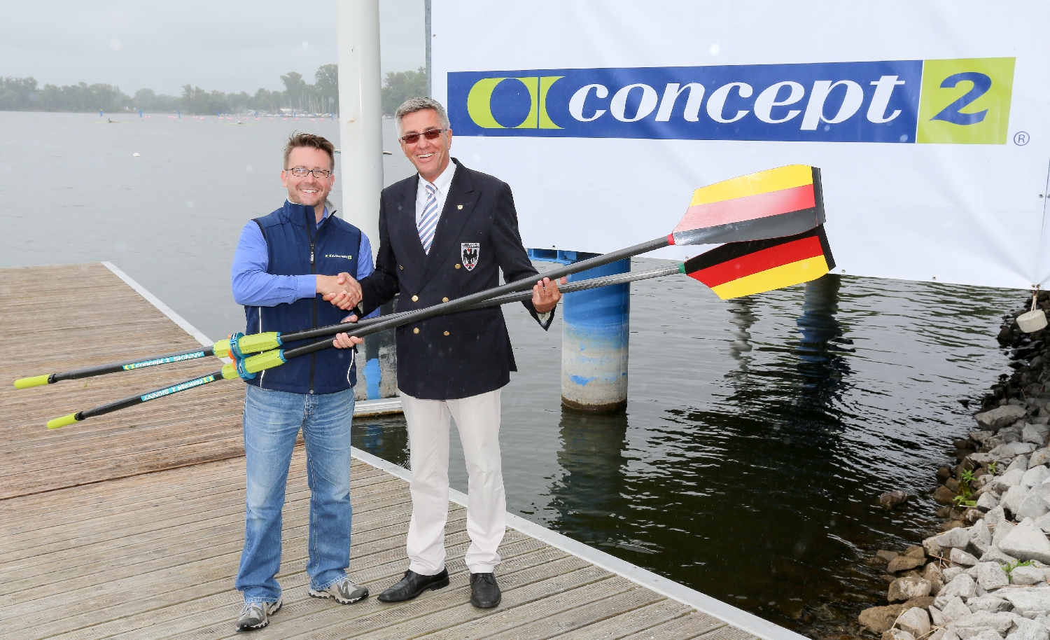 Concept2 stattet Nationalmannschaft mit Skulls und Riemen aus / rudern.de