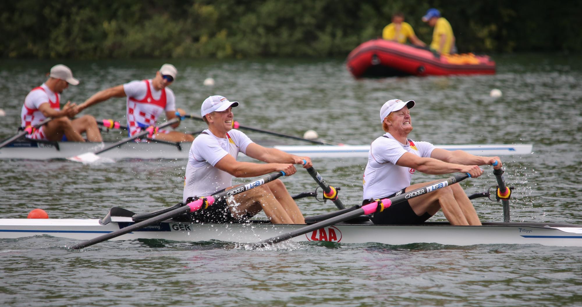 Weltcup Luzern: Deutsche Ruderer stehen mit 13 Booten im Finale / rudern.de