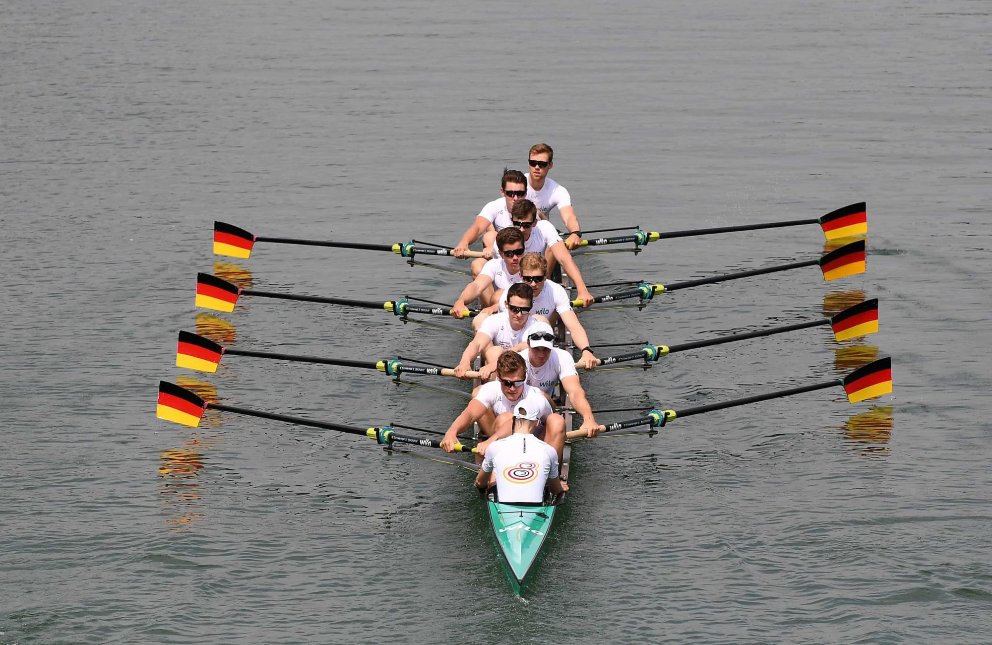 Acht Weltmeister und ein Neuling an Bord des DRV-Flaggschiffs | rudern.de