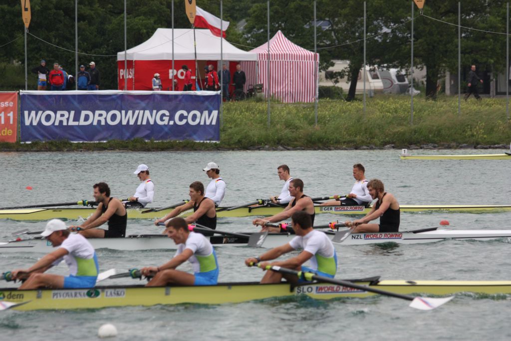 Drei Männer-Einer im Halbfinale - Deutschland-Achter überzeugt / rudern.de