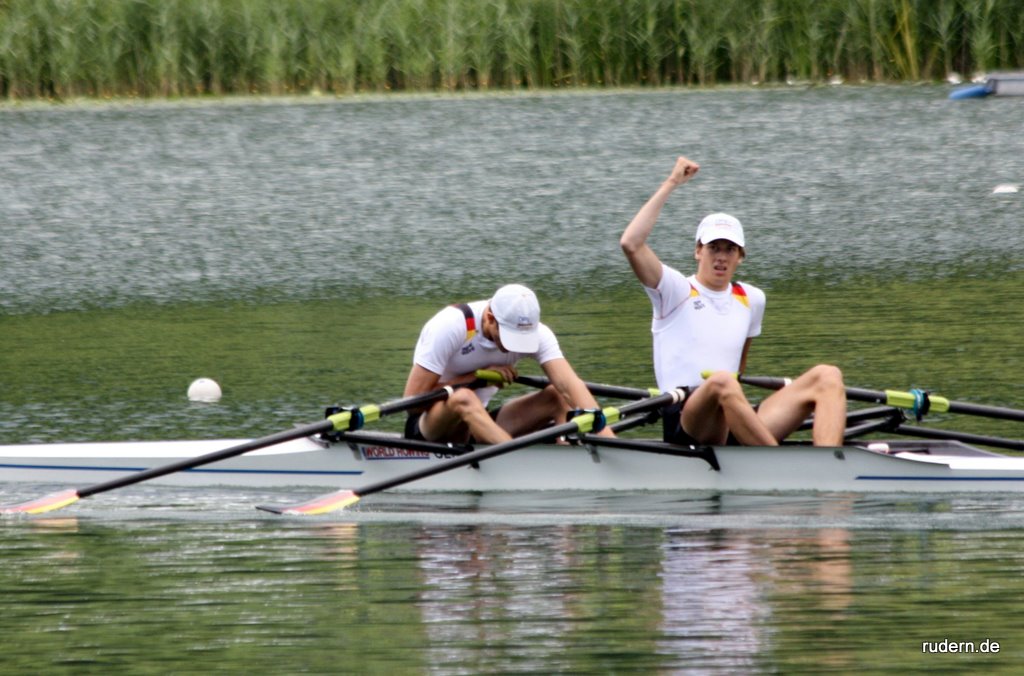 6 Vorlaufsiege für den Deutschen Ruderverband auf dem Rotsee / rudern.de