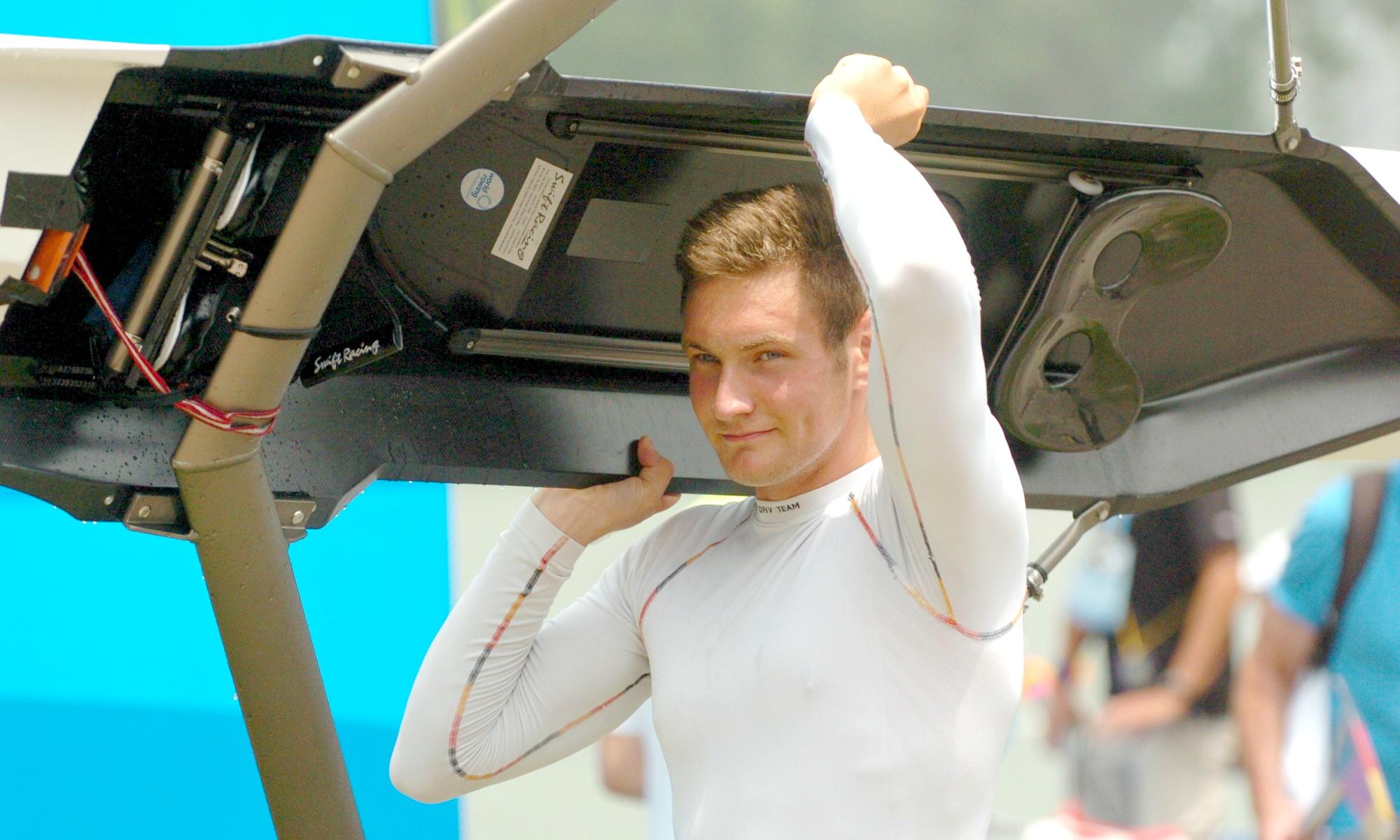 Tim Ole Naske gewinnt Gold bei Olympischen Jugendspielen 2014 im ...