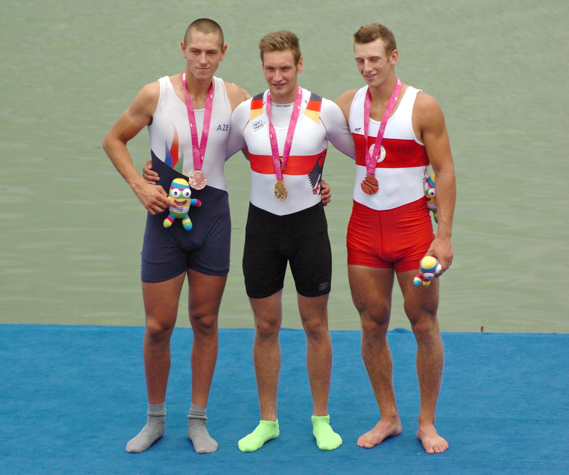 Tim Ole Naske gewinnt Gold bei Olympischen Jugendspielen 2014 im ...