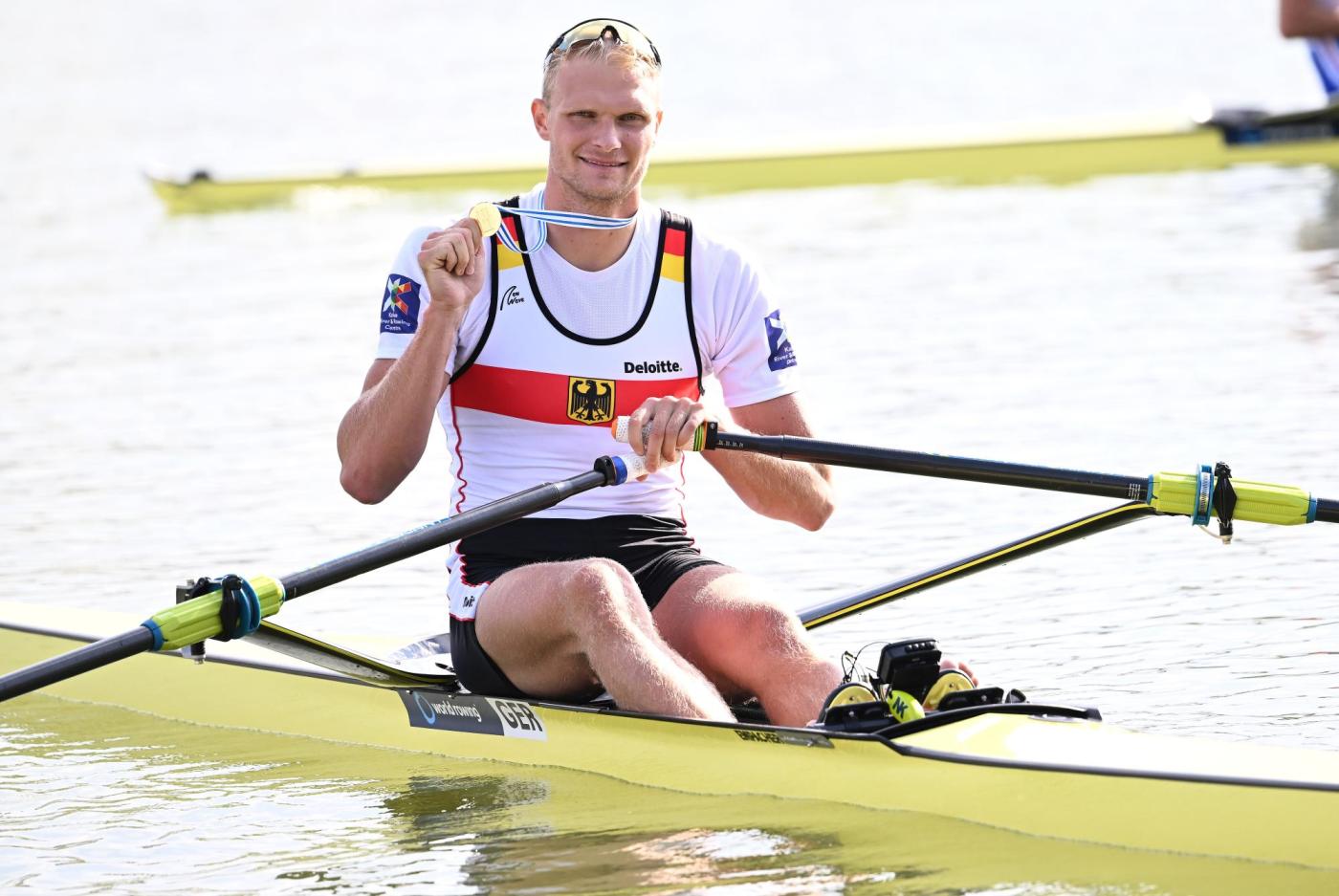 Oliver Zeidler beschert deutschen Ruderern goldenen WM-Abschluss ...