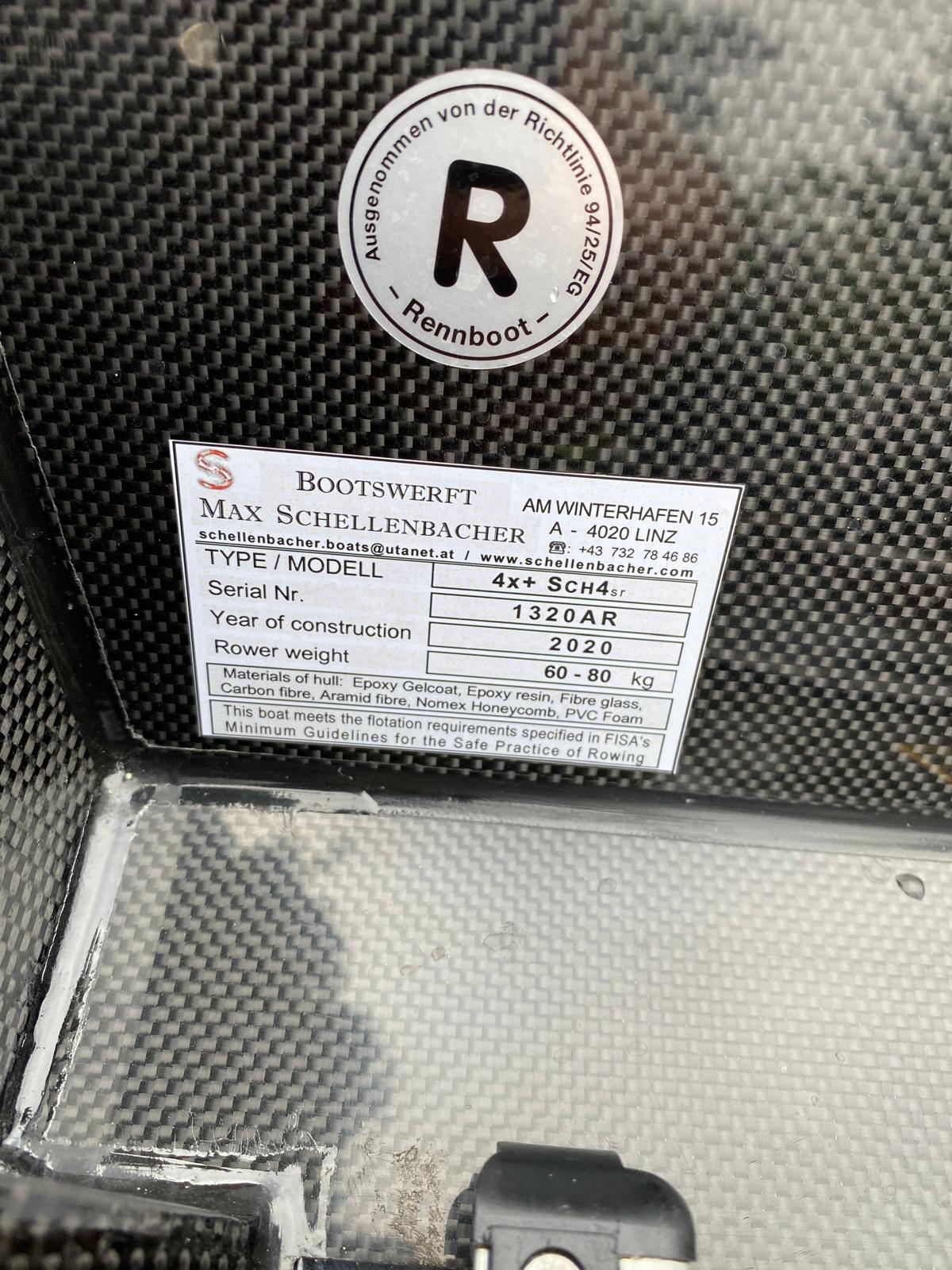 Schellenbacher 4x+ 2020 | rudern.de